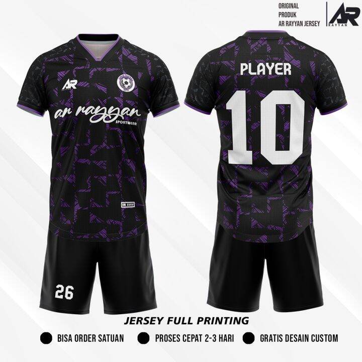 Jersey Futsal Custom Full Printing Free Design | Lazada Indonesia