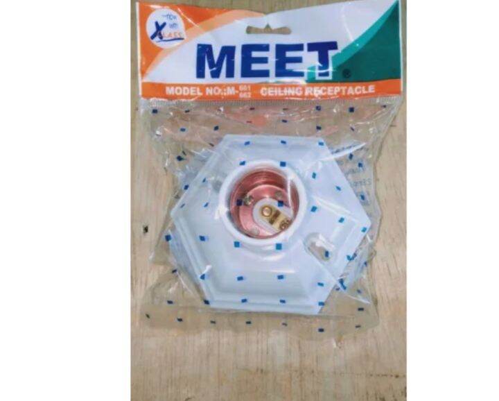 fitting lampu palafon plafon putar segi enam meet model fiting piting ...