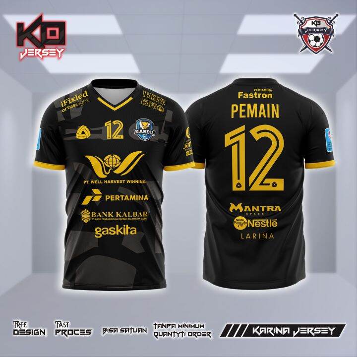 CUSTOM JERSEY FUTSAL ,KANCIL WHW FULL PRINTING | Lazada Indonesia