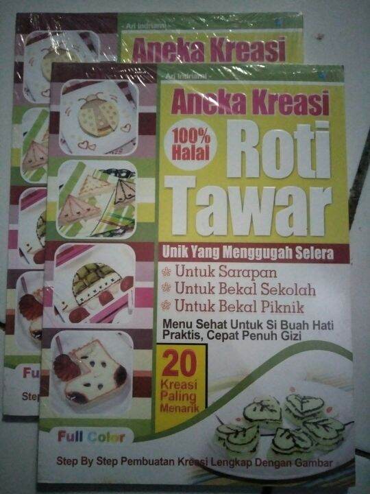 Buku Resep Aneka Kreasi Roti Tawar | Lazada Indonesia