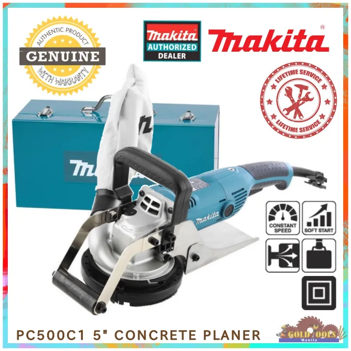 Makita PC5001C – 125mm (5″) Concrete Planer 1,400W | Lazada PH