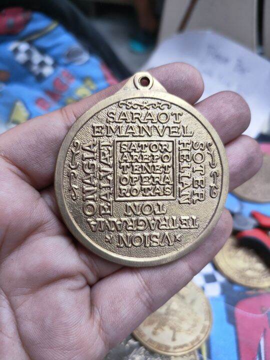 SATOR puso Engraved Medallion for protection | Lazada PH