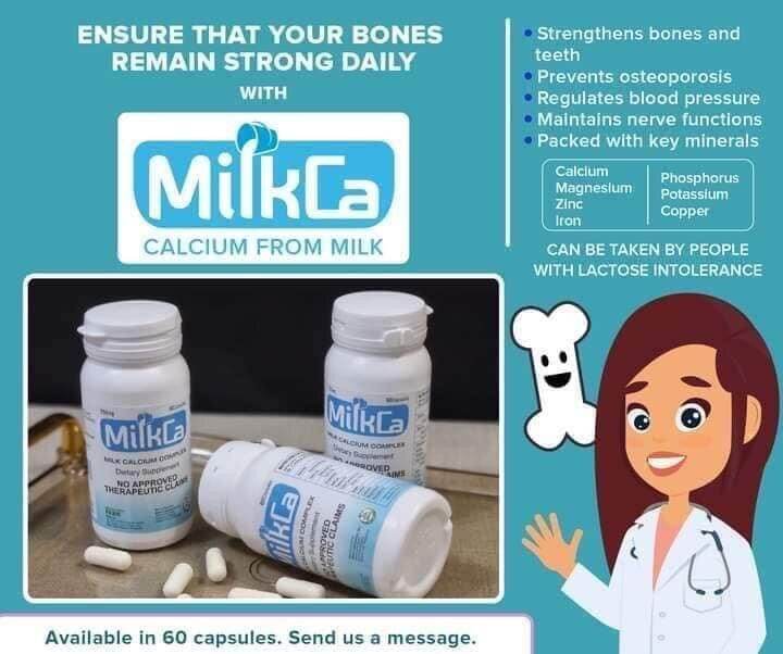 I-Fern MilkCa Milk Calcium Complex 60Capsules/Bottle | Lazada PH