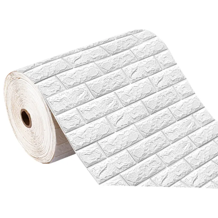 wallpaper adhesive waterproof sticker room design for wall cement 3D ...