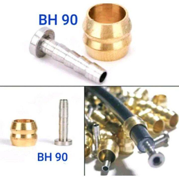 Nepel Kabel Rem Hidrolik Sepeda BH90 Olive Needle Konektor Selang Brake ...