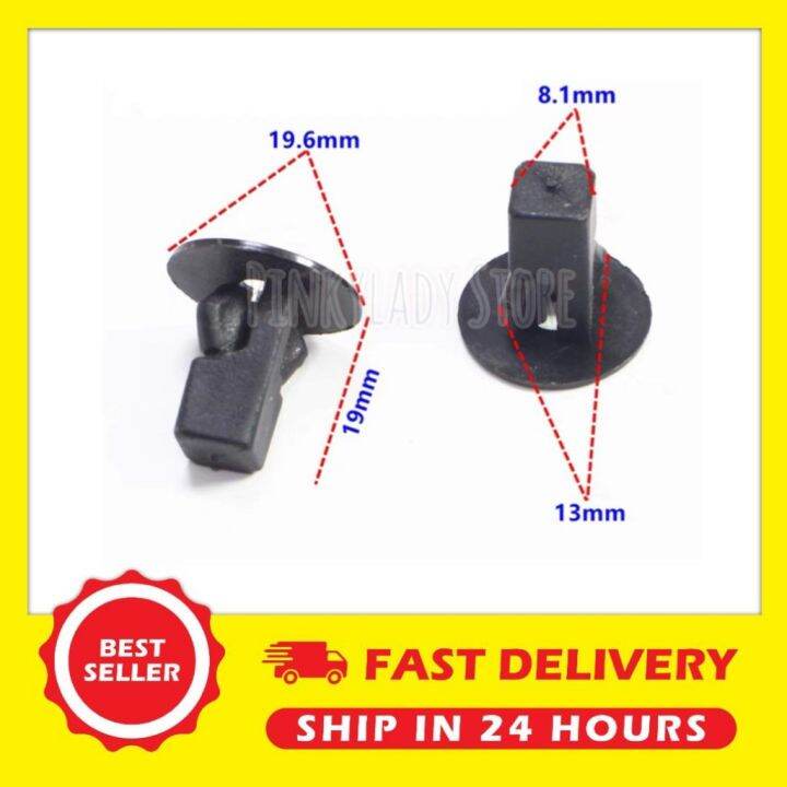 (10pc) Toyota Hilux Viva Myvi Vios Camry Fender Clip | Lazada