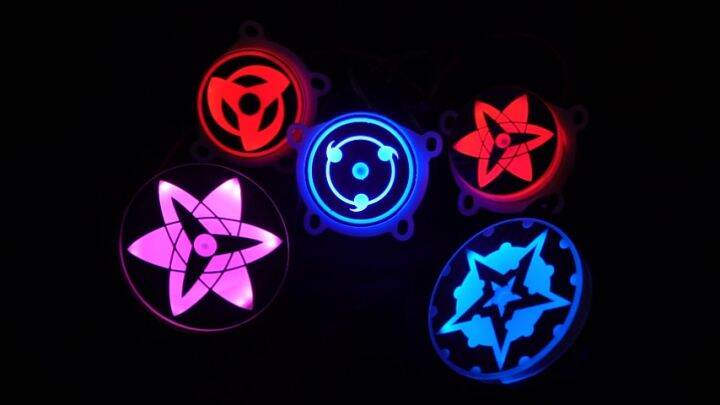 Mặt xoay Sharingan kèm Led gắn demi, độ lé bi cầu | Lazada.vn