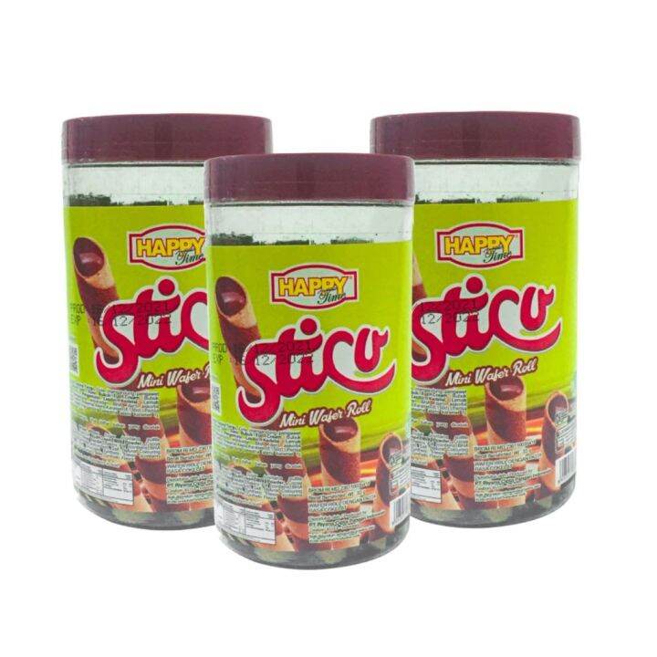 Sticu Mini Wafer Roll Chocolate ( 3 pcs x 33g ) | Lazada Indonesia