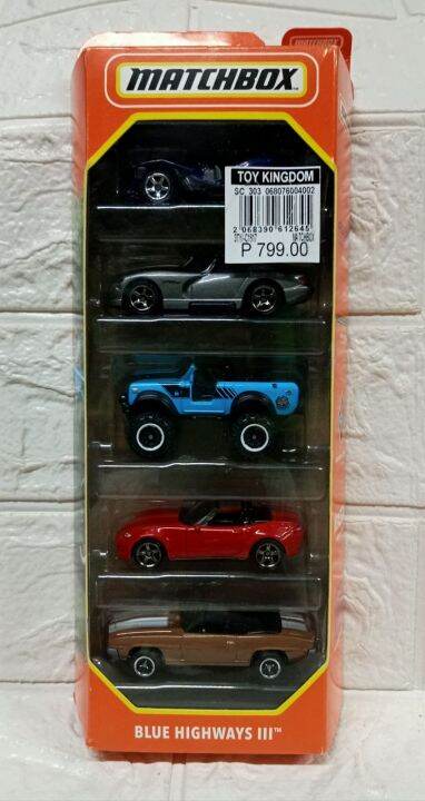 matchbox metal design life time blue highways 111 3+ 5pcs inside ...