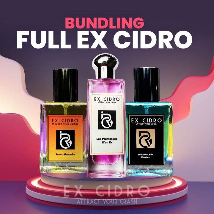 paket lengkap parfum EX Cidro (35ml) | Lazada Indonesia