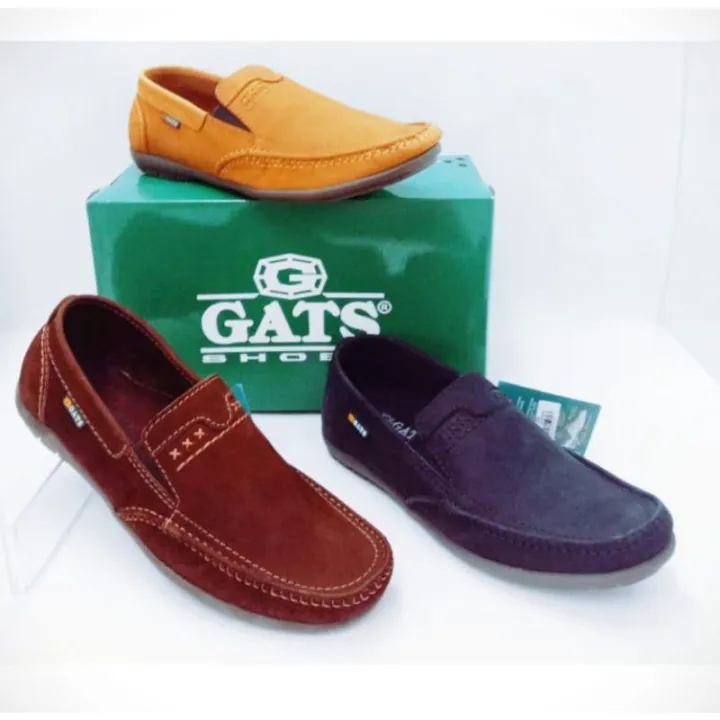 GATS HK 0002 Original Sepatu Moccasin Pria | Lazada Indonesia
