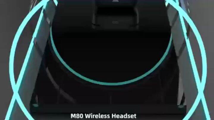 หูฟังชาร์จไร้สายหูฟังบลูทูธหูฟังไร้สาย TWS M80 Bluetooth Headset ...