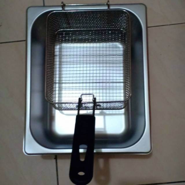 panci kotak kentang goreng/potato stick full set stenles | Lazada Indonesia