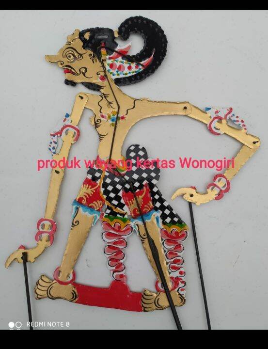 kerajinan tangan wayang kulit kertas mainan antasena ontoseno | Lazada ...