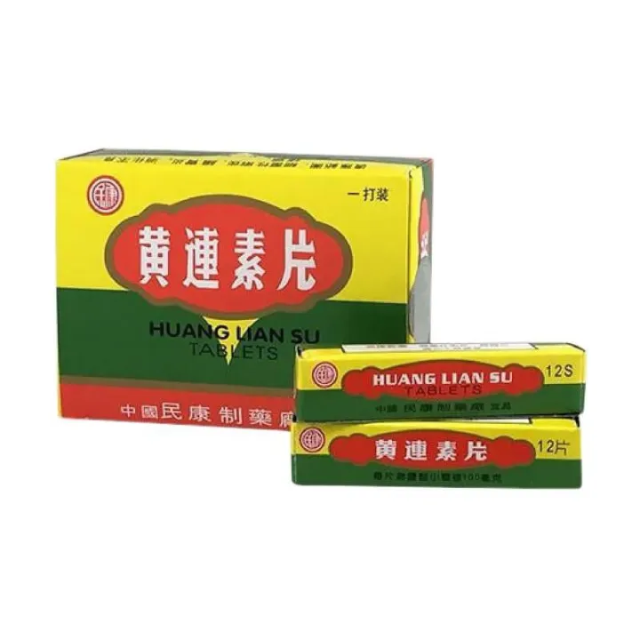 Huang Lian Su Tablets / huang lien - Obat Diare, Sakit Perut | Lazada ...