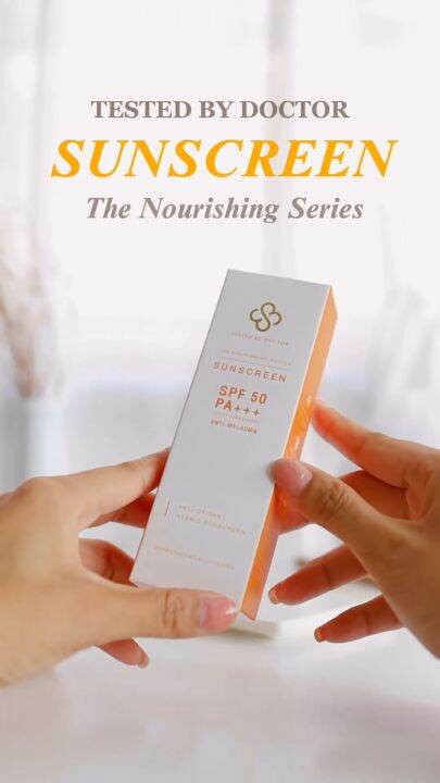 1 แถม 1 Tested By Doctor The Nourishing Series : Sunscreen SPF 50 PA ...