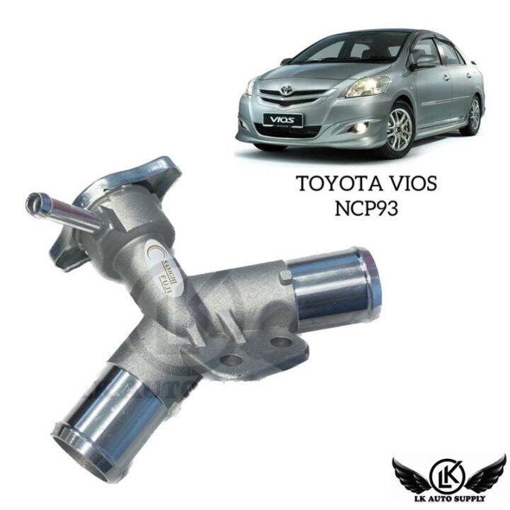 RADIATOR TOP WATER FILLER HOUSING TOYOTA VIOS NCP93 "ALUMINUIM"(16502 ...