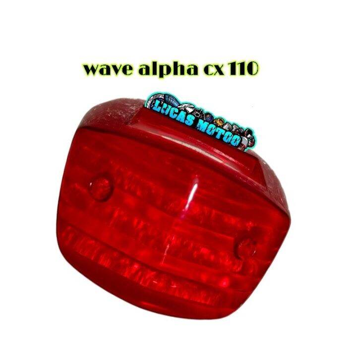 tailight lens wave alpha cx 110 honda | Lazada PH