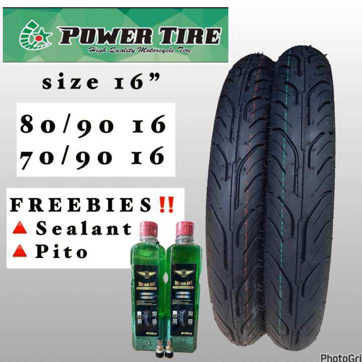POWER TIRE SIZE 16” with Sealant and Pito per Tire | Lazada PH