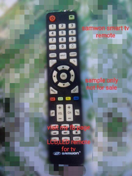 samwon smart TV remote,(universal)100% na gagana sa tv mo | Lazada PH