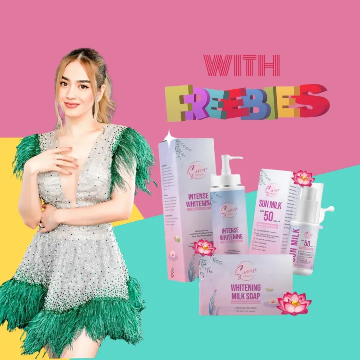 SEREESE BEAUTY PRODUCTS (LOTION, SOAP, SUN MILK) + FREEBIES | Lazada PH