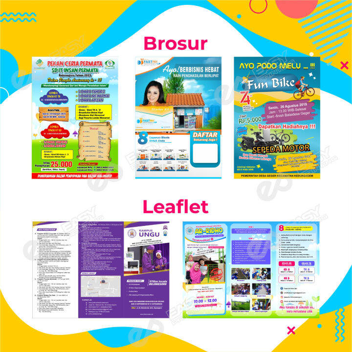 Cetak brosur/ leaflet murah ukuran A4 | Lazada Indonesia