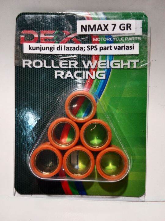 Roller weight racing Nmax 7 ;8;9;10 gram DEX | Lazada Indonesia