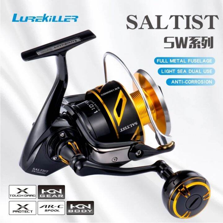 2021 Japan Made Lurekiller Full Metal Spinning Jigging Reel Saltist ...