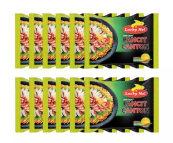 LUCKY ME PANCIT ( PANSIT ) CANTON | 12 PIECES | EITHER | ORIGINAL ...