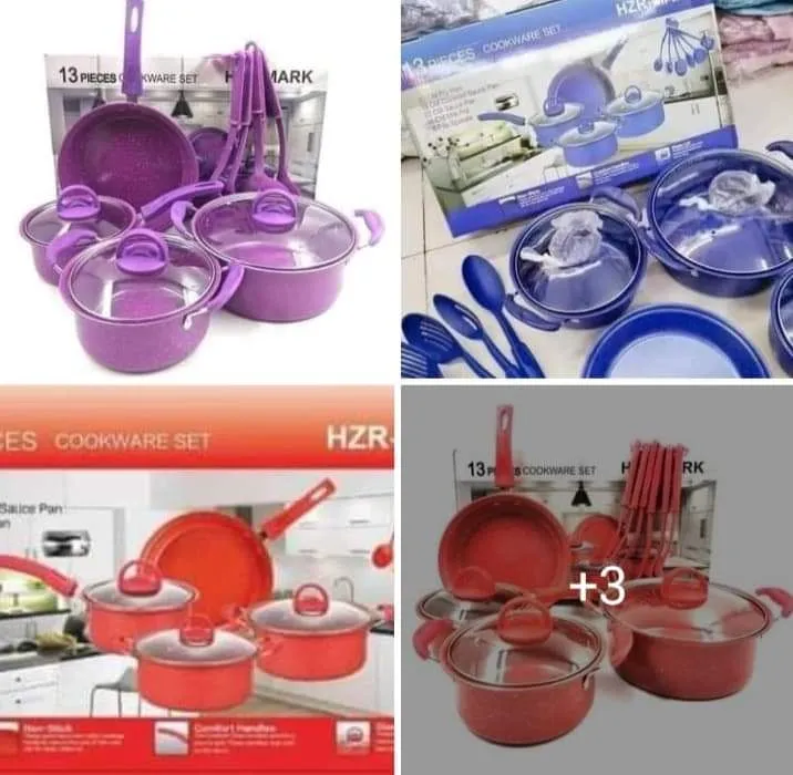 13 pcs cookware set | Lazada PH
