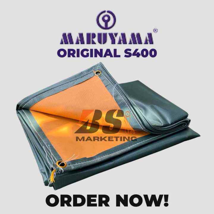 WITH FREE ROPE ! 6x22ft S200 100% Waterproof Trapal Lona tolda out door ...