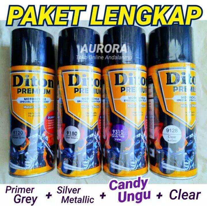 (JAWA-BALI) PAKET LENGKAP Cat Pilok Diton Premium 9120 Epoksi Primer ...