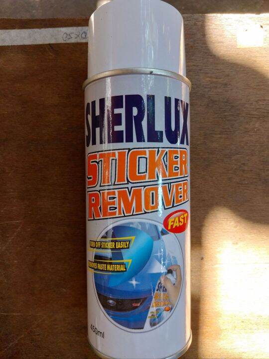 SHERLUX STICKER REMOVER 450ML SPRAY PANGTANGGAL SA MGA STICKERS NA ...