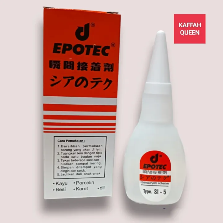 Lem Korea Epotec Asli | Lazada Indonesia