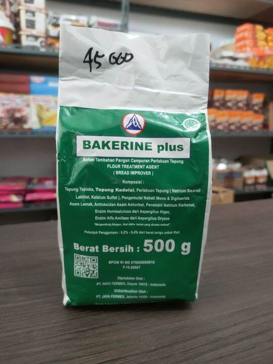 BAKERINE PLUS BREAD IMPROVER 500GRAM | Lazada Indonesia