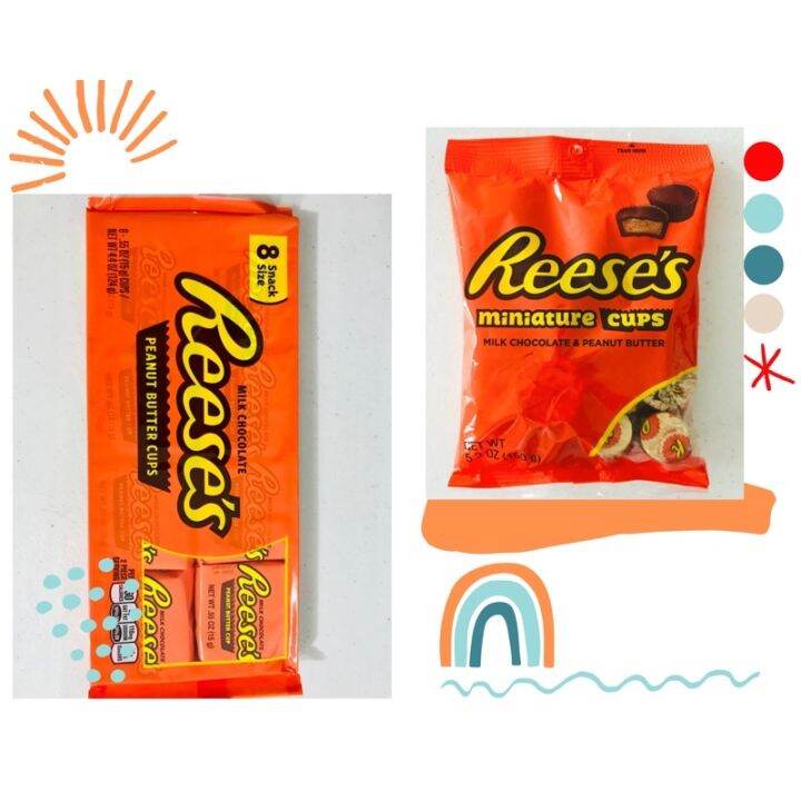 Reese's Miniatures Milk Chocolate Peanut Butter Cups 124g/150g | Lazada PH