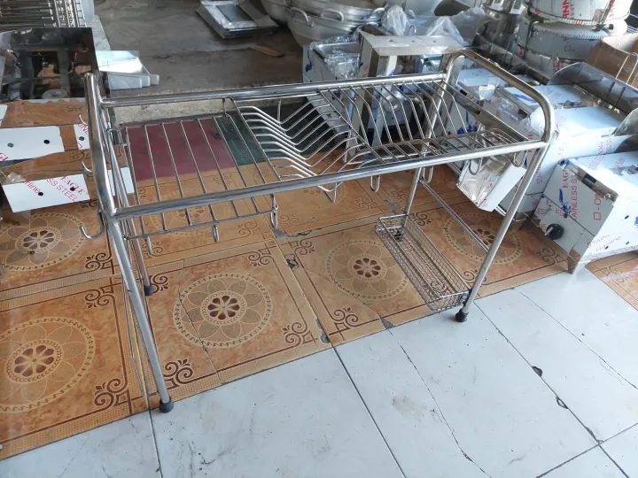 drying rack over the sink pure stainless dish rack space saver | Lazada PH