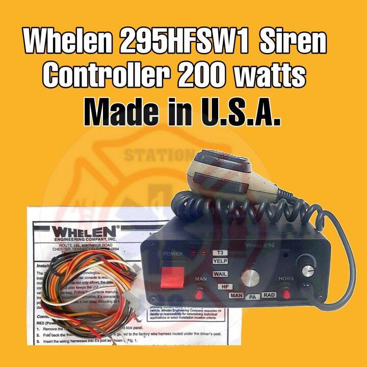Whelen 295HFSA1 Siren Controller 200 watt | Lazada PH