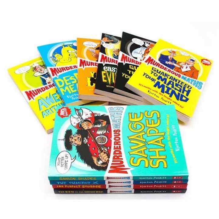 Scholastic Murderous Maths - To the Power of Ten Collection 10 Books ...