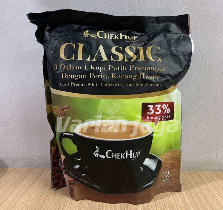 Checkhup classic Hazelnut 3in1 Kopi Putih Pracampur Chek Hup | Lazada ...