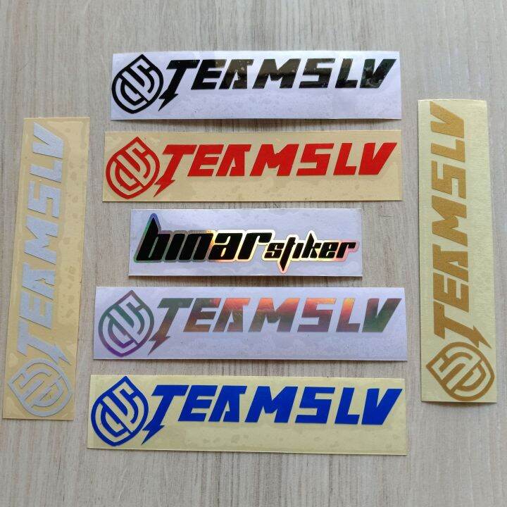 STIKER CUTTING TEAMSLV V2 | Lazada Indonesia