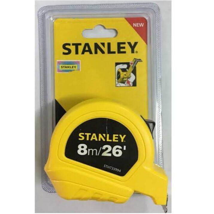 meteran 8m - 26" Stanley STHT33994 Basic Tape Stanley | Lazada Indonesia