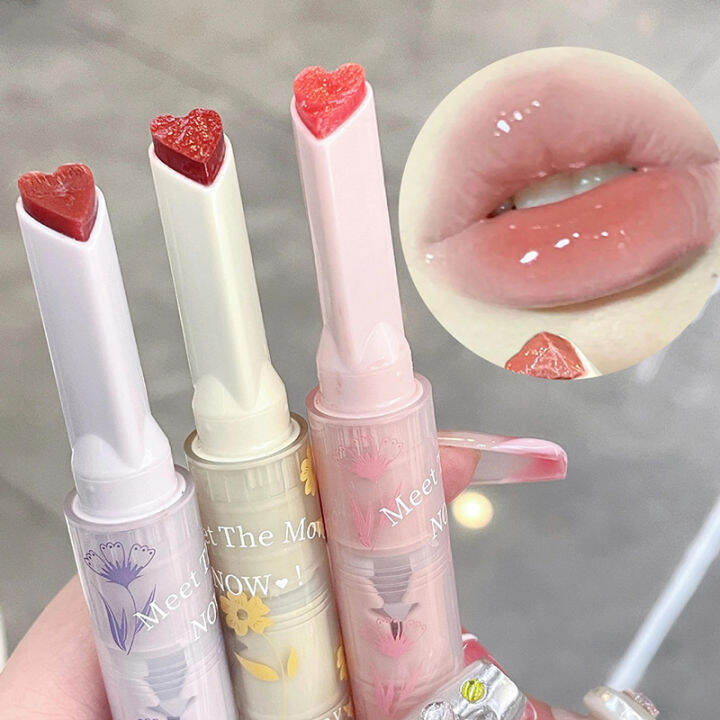 Gege Bear Lipstick Moisturizing Waterproof Not Stick Cup Lovely Heart ...