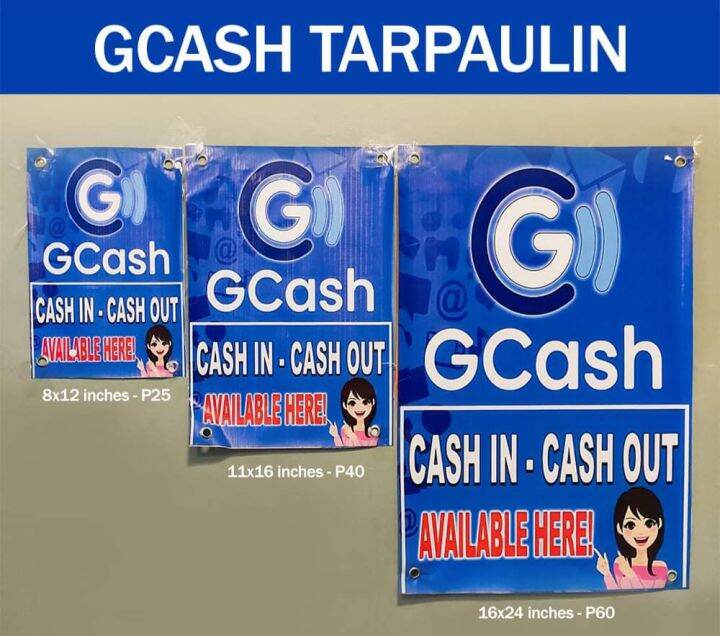 Gcash Tarpaulin Posters | Lazada PH