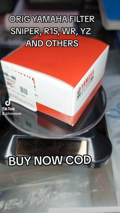 yamaha oil filter orig sniper wr155 r15 yz | Lazada PH