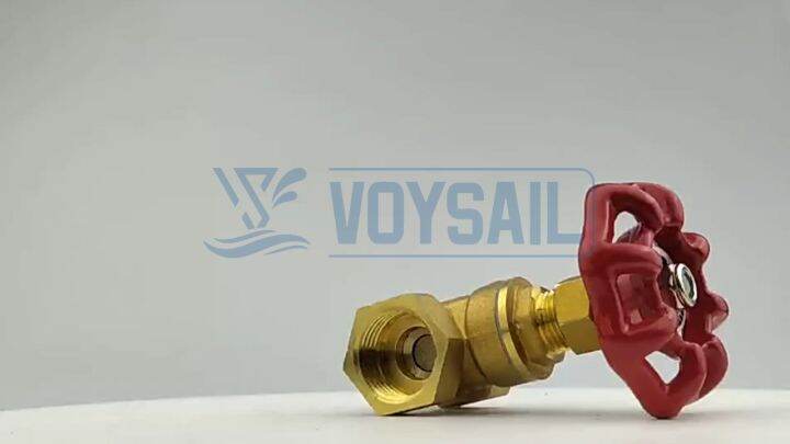 1/2'' To 1'' Heavy Duty Brass Gate Valve For Water Switch Flow Control ...