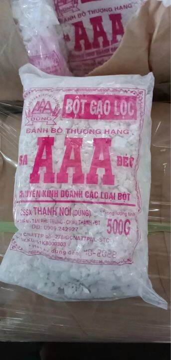 Bot Gao Loc AAA Sadec Filtered Rice Flour 500gr | Lazada