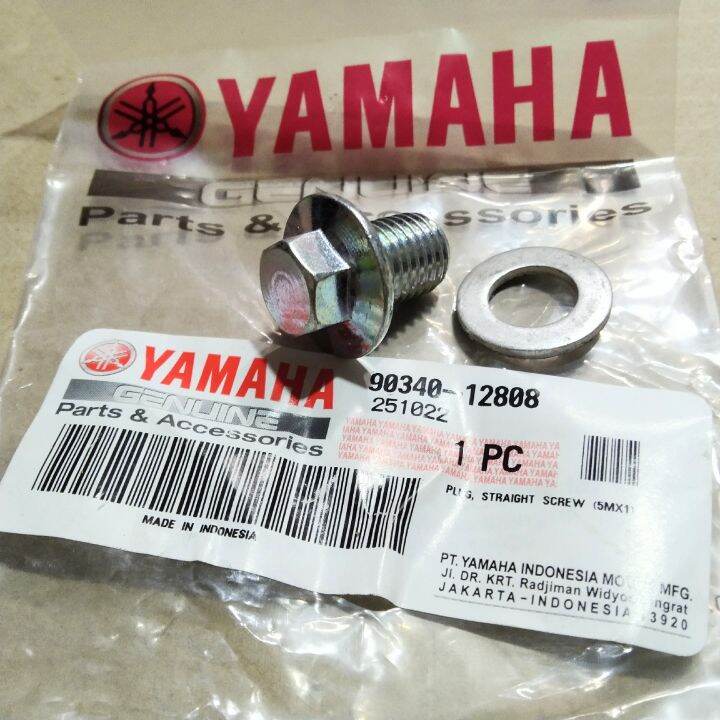 BAUT TAP OLI Original Yamaha 90340-12808 | Lazada Indonesia