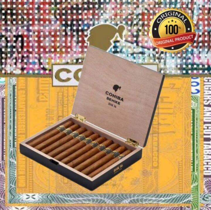 COHIBA BEHIKE 56 / CIGAR BEHIKE 56 / BOX OF 10 | Lazada Indonesia