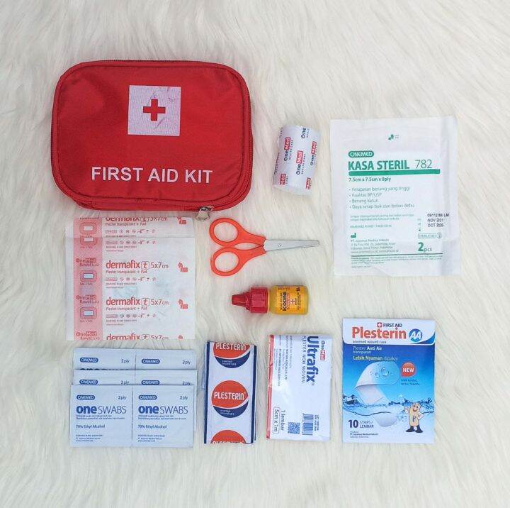 Alat P3K First Aid Kit Bag Fullset sesuai diskripsi | Lazada Indonesia